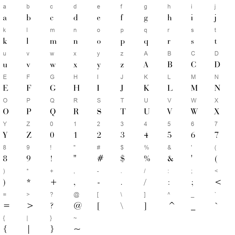 bauer bodoni regular - Free download at True Fonts | True Fonts