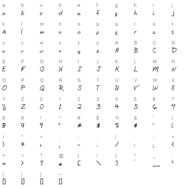 beth hand regular - Free download at True Fonts | True Fonts